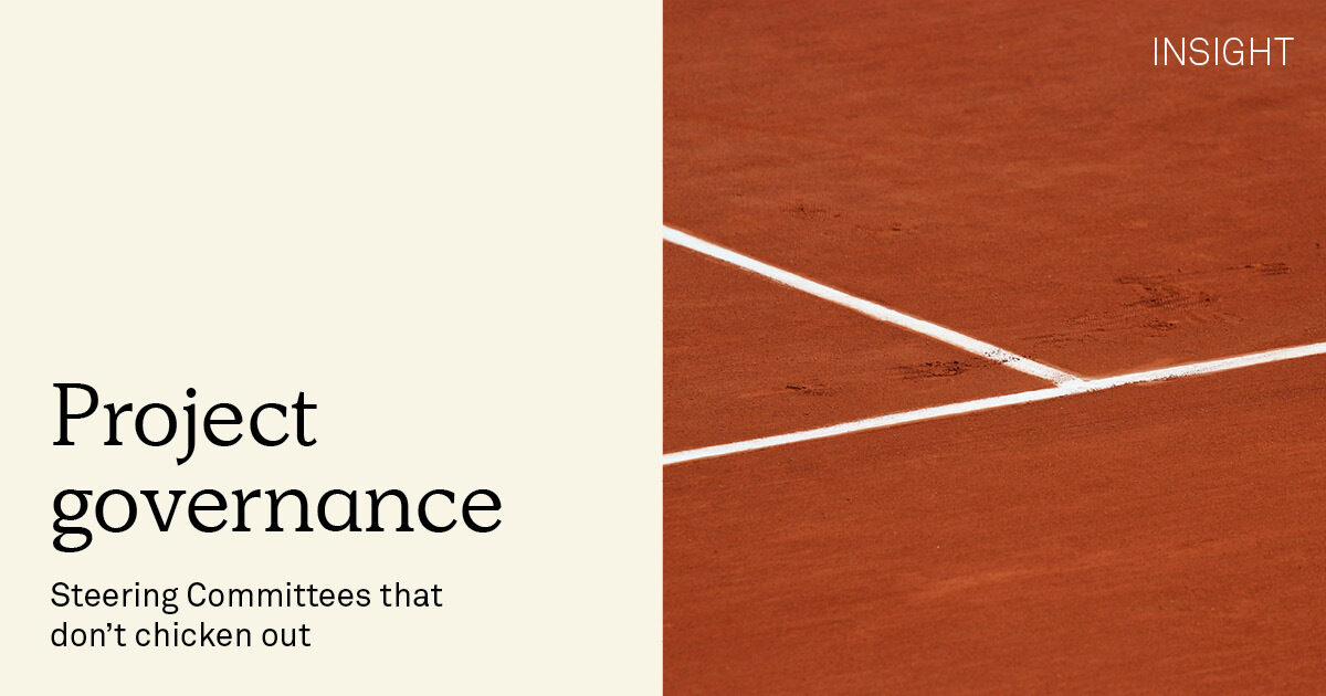 Project governance | Implement