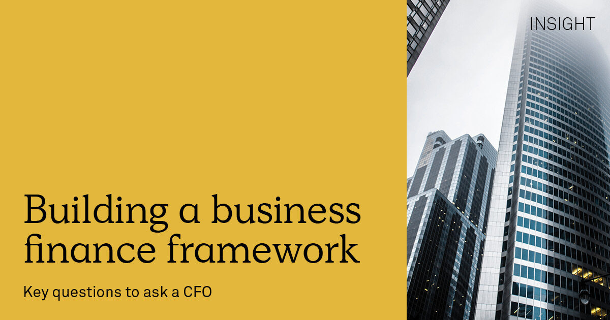 The future role of finance | Implement