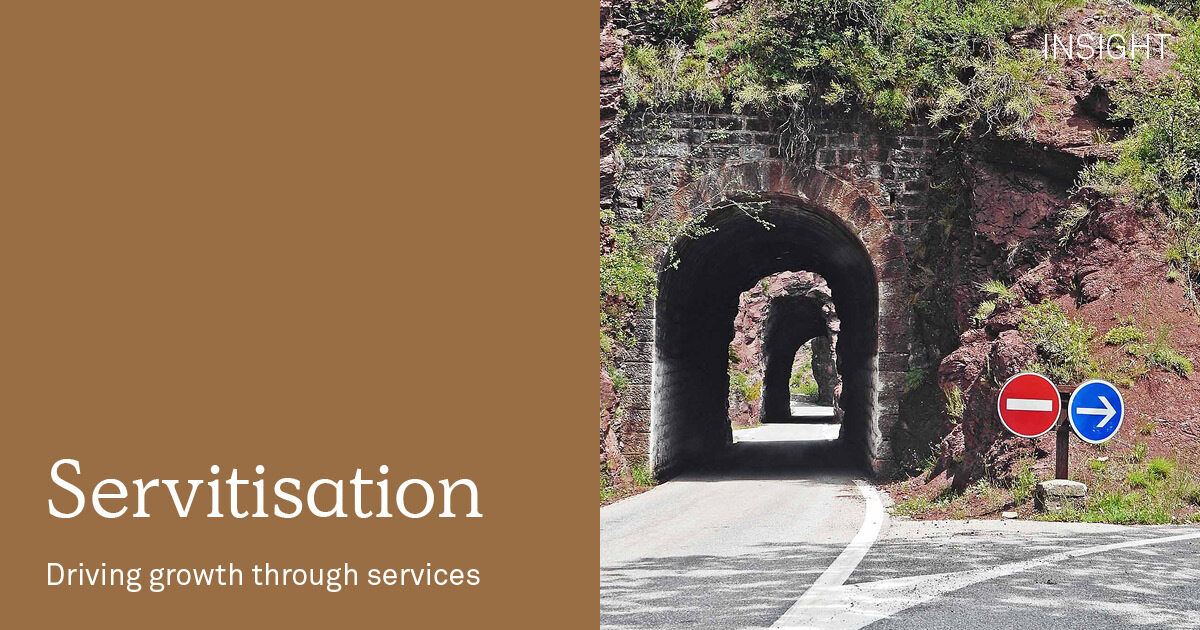 Servitisation – a fancy word for using services as a… | Implement