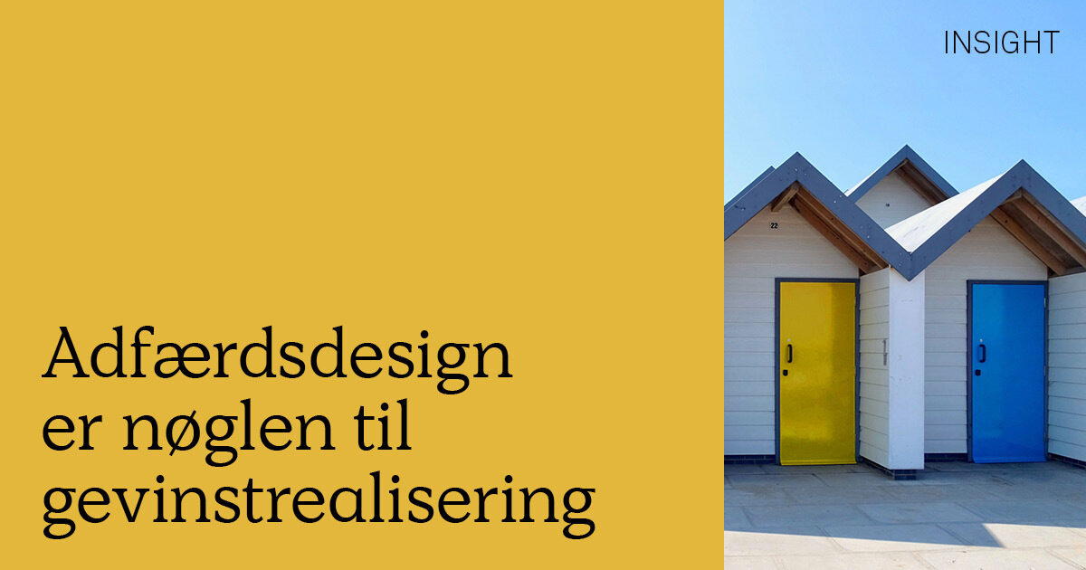 Gevinstrealisering kræver, at du fokuserer på de… | Implement