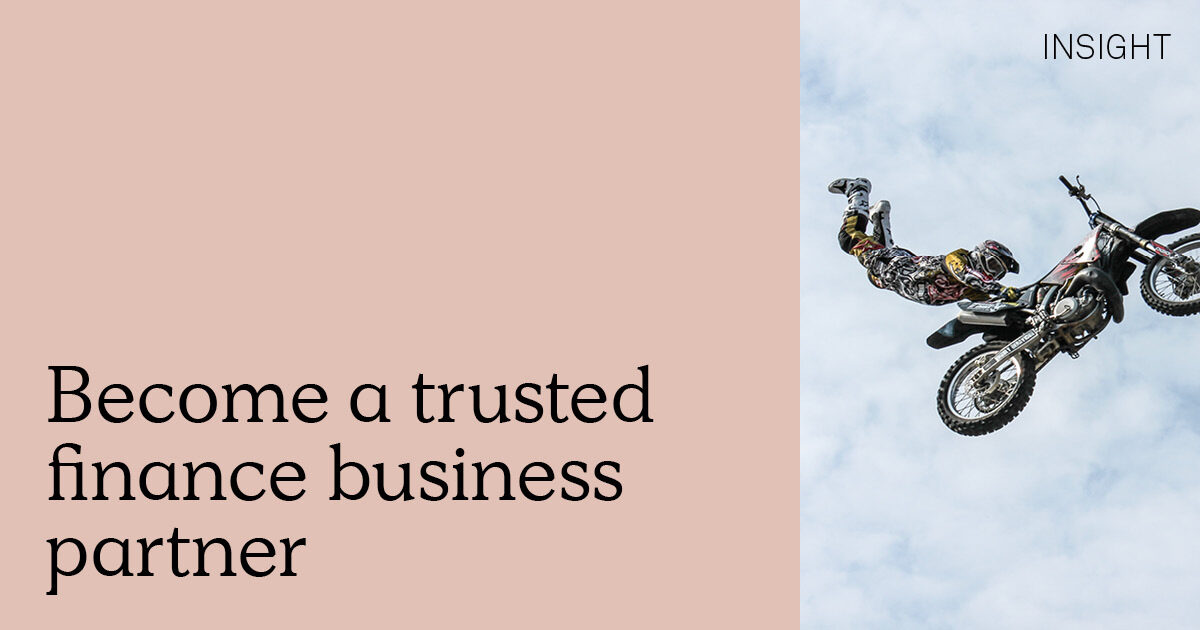 How to use the trust equation to become a trusted finance… | Implement