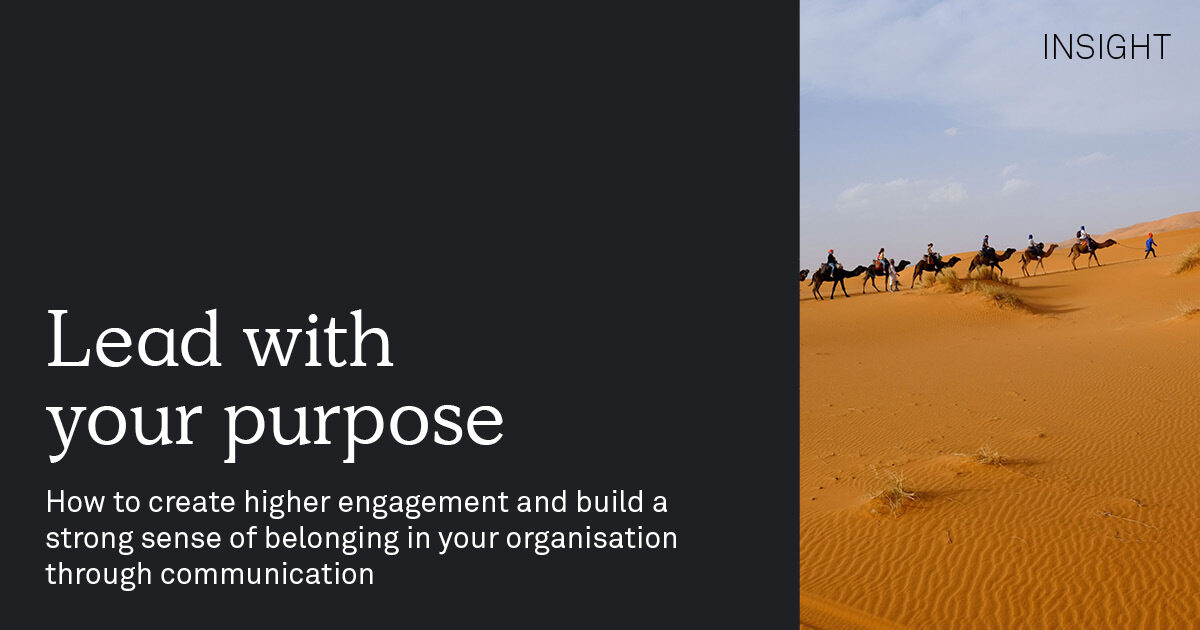 Revisit your purpose and direction on all levels | Implement