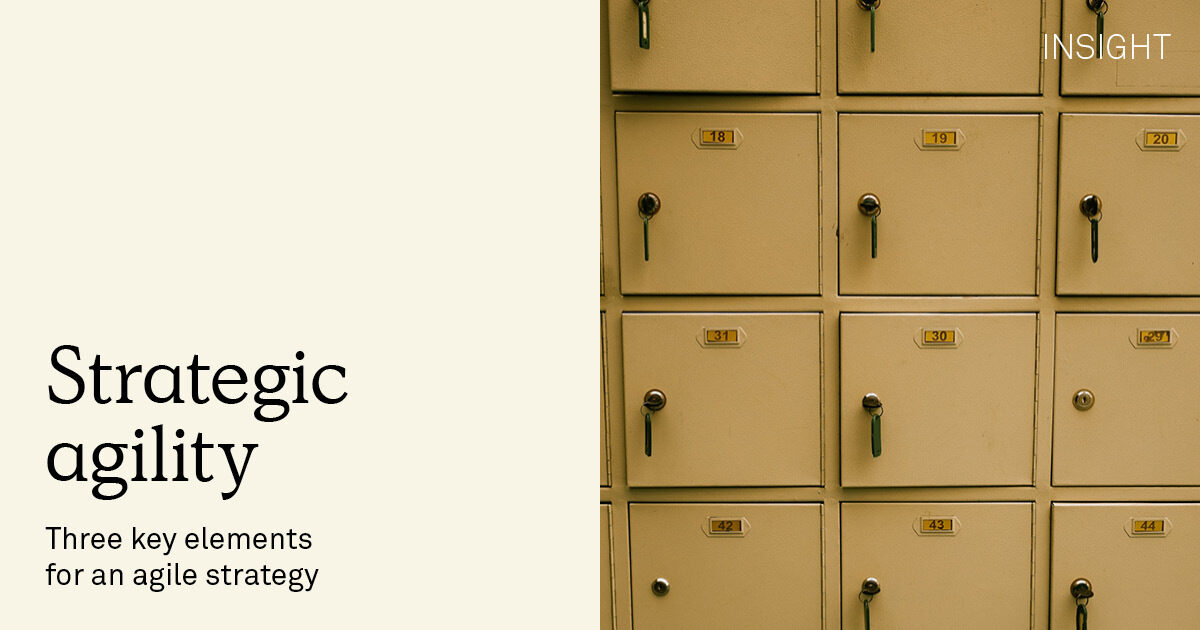 Execute strategy in an agile way by focusing on the… | Implement