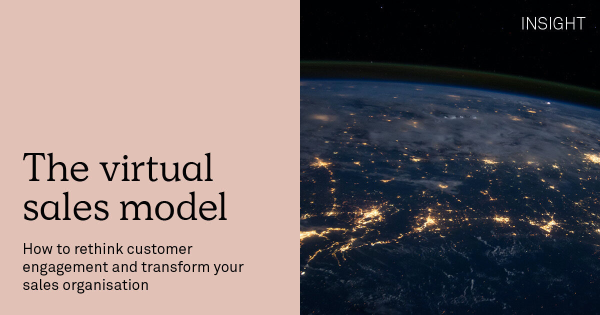 How to transform your sales organisation to a virtual… | Implement
