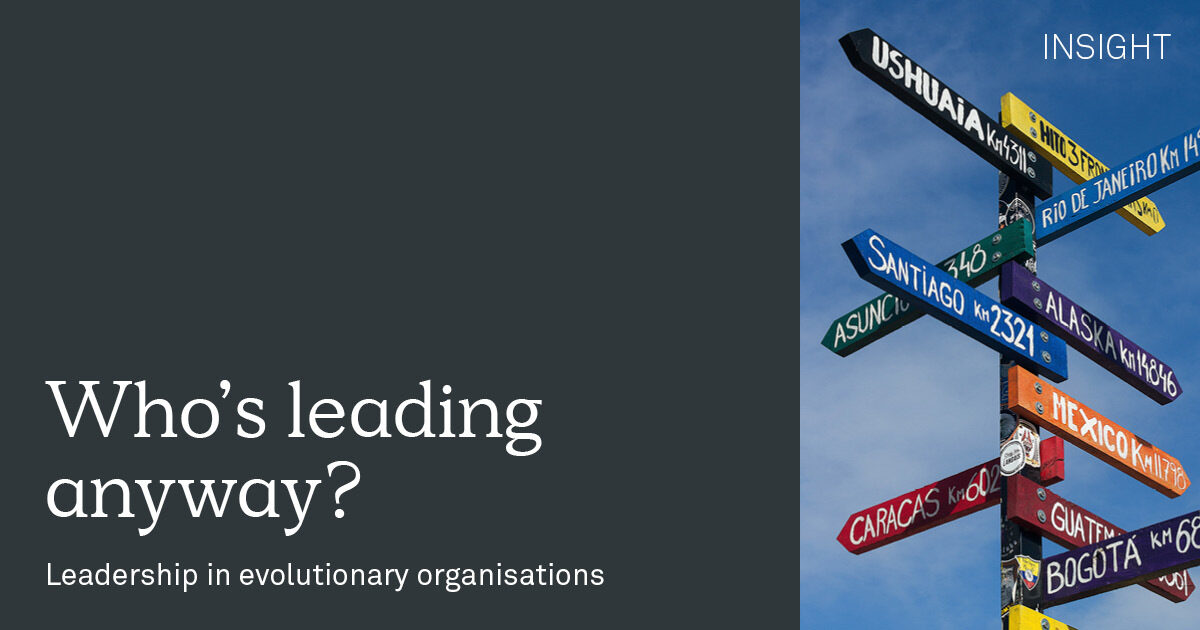 Implement | Leadership as we know it won’t get us to where we want to…