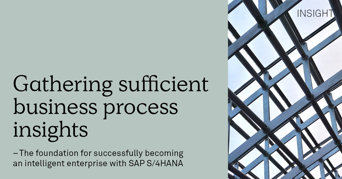 The foundation for successfully becoming an intelligent… | Implement