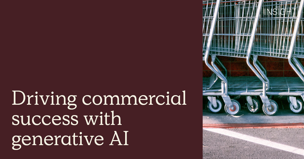 Generative AI paves the way for a commercial revolution… | Implement