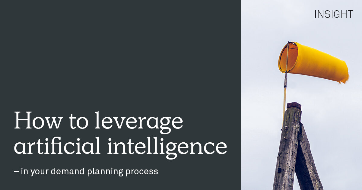in your demand planning process. | Implement