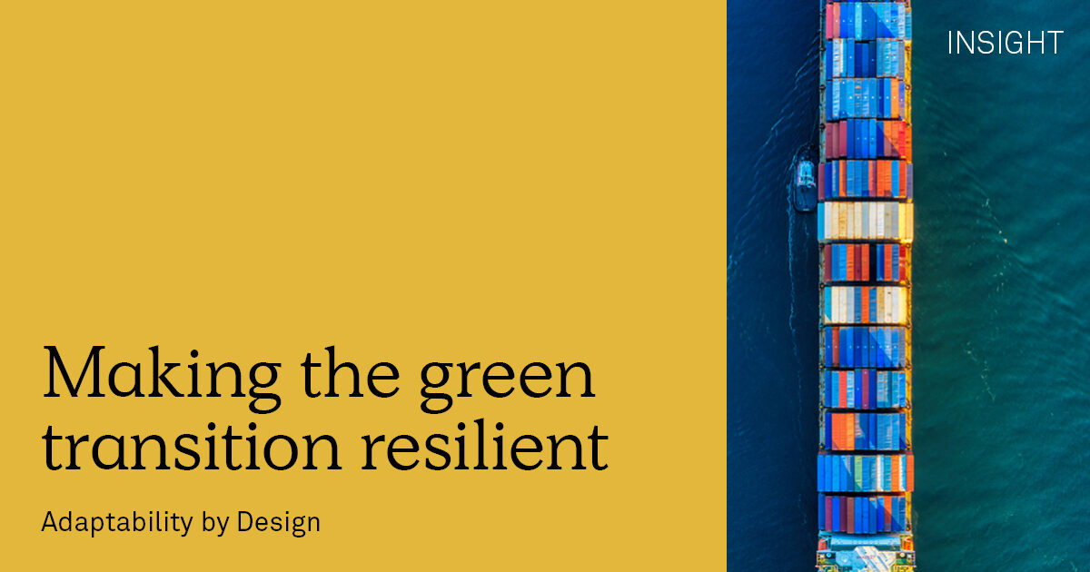 Adaptability creates resilient long-term impact, key to… | Implement