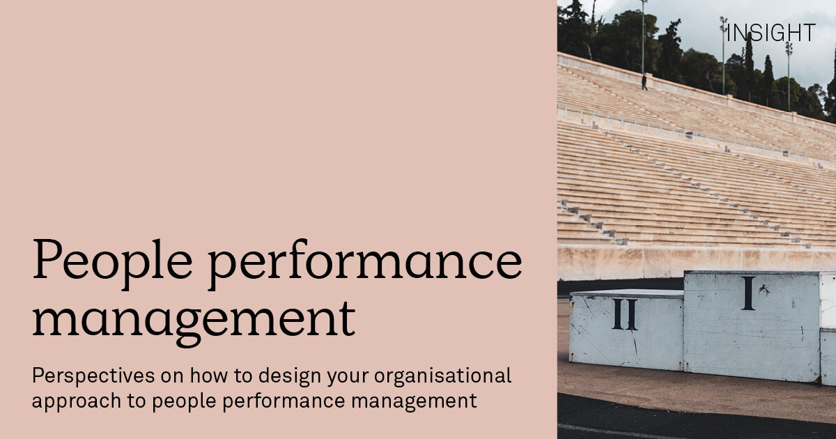 Performance management needs to transform to cater for a… | Implement