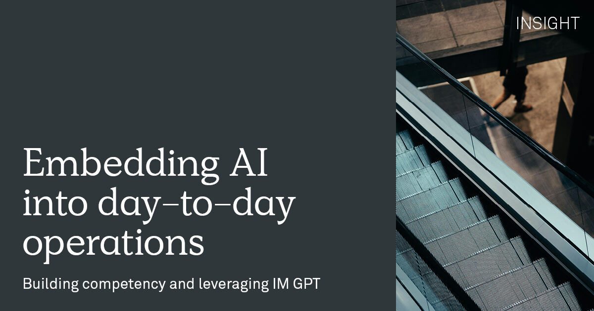 Operationalising AI with IM GPT | Implement