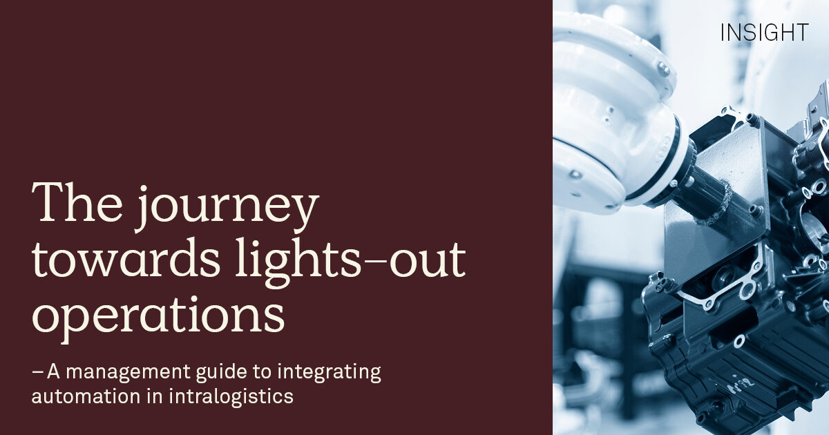 Lights-out operations: reshaping Supply Chain 4.0 and… | Implement