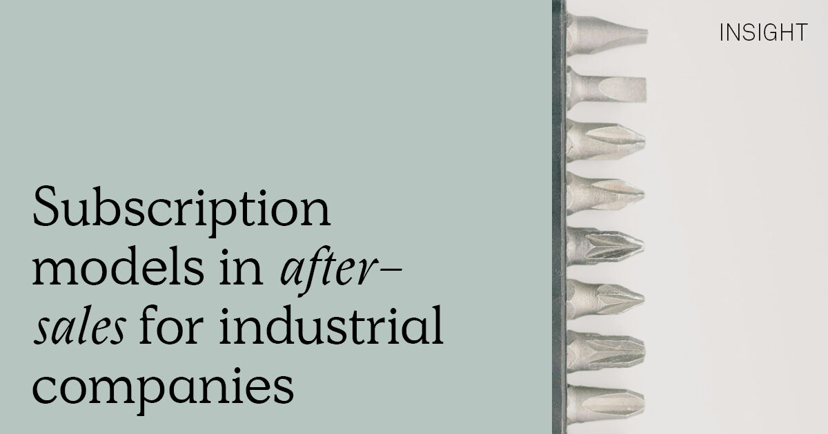 How subscription-based models are revolutionising the… | Implement