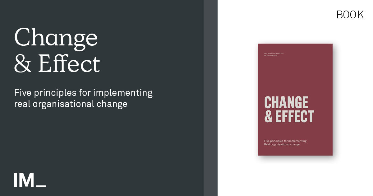 Implementing real organisational change | Implement… | Implement