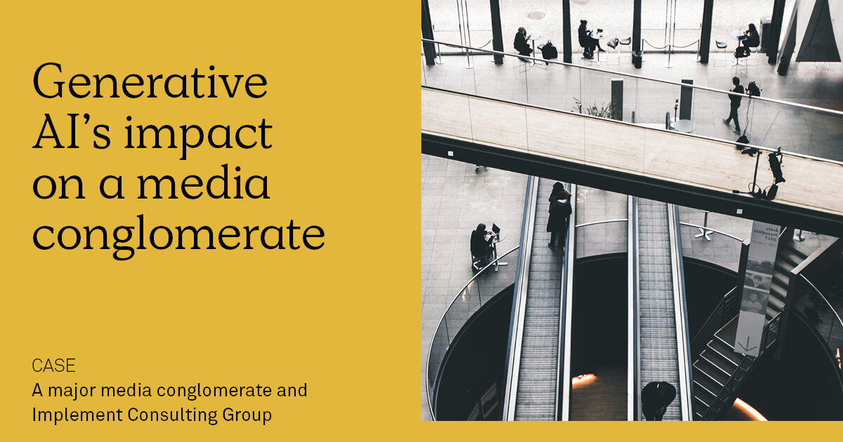 Transforming the journalistic process with generative AI,… | Implement