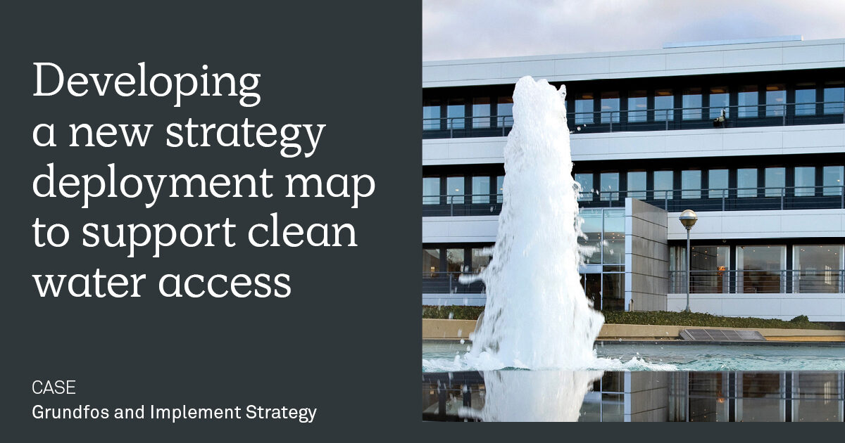 Implement | Co-creating a new strategy deployment map