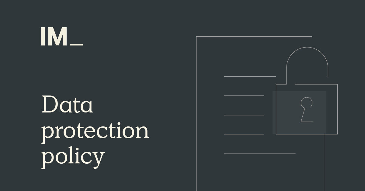 Our data protection policy | Implement
