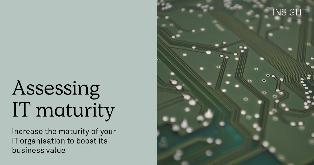 How to increase the maturity of your IT organisation to… | Implement