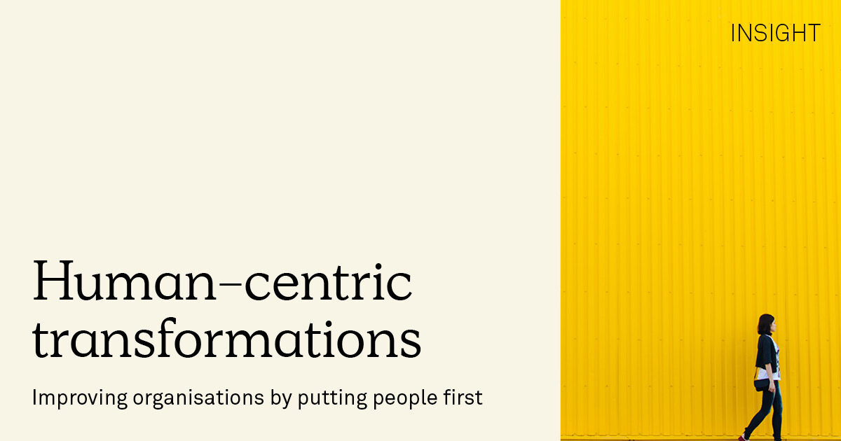 Maximize human contribution in your organisation |… | Implement