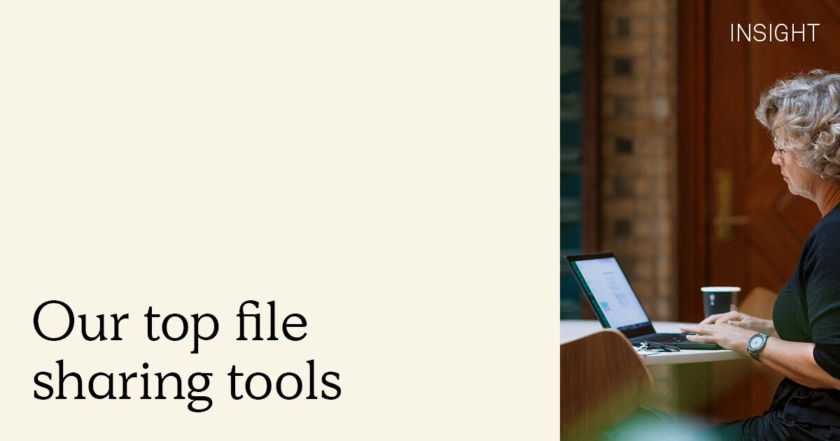 A list of the file sharing platforms we use as engagement… | Implement
