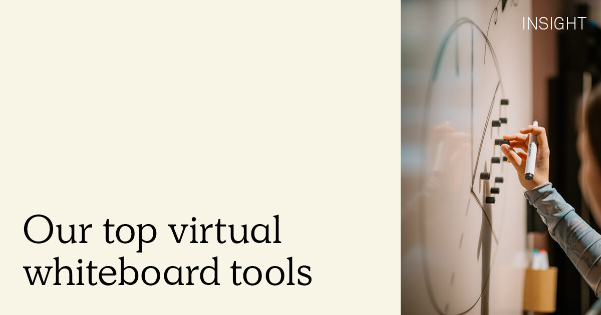 A list of the virtual whiteboard tools we use when… | Implement