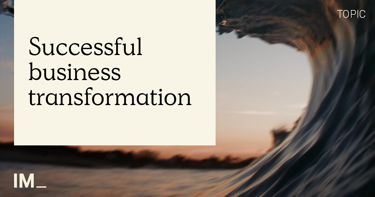 CEOs’ point of view on what makes a successful business… | Implement